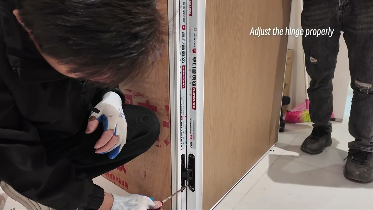 Installing an aluminum wood door doesn’t have to be hard! 🛠