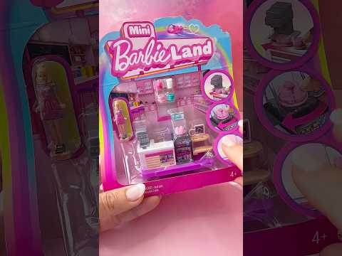 Mini Barbie Land Barbie Bakery 💕🧁☕️#barbie #barbiedoll #miniatures #minibarbie #pretendplay