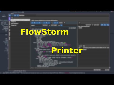 FlowStorm printer demo