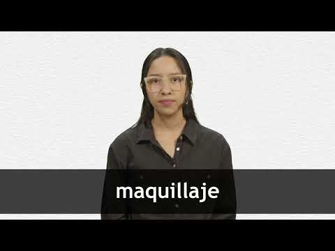 Traducción en inglés de “MAQUILLAJE” | Collins Diccionario español-inglés