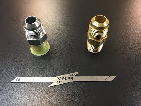 How To Tell The Angle On SAE Fittings?