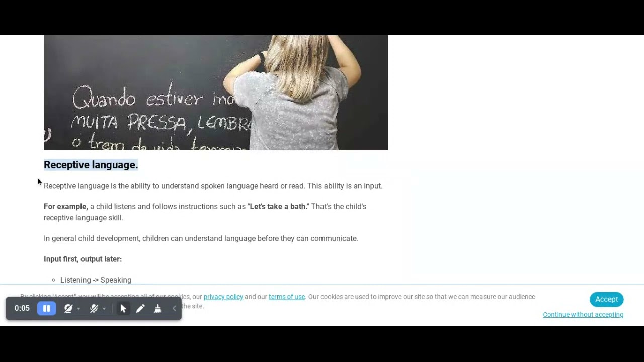 Difference Between Receptive and Expressive Language #receptivelanguage #expressivelanguage