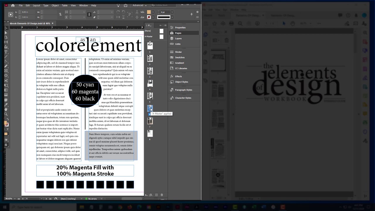 Workbook: Elements of Design - GettingStarted