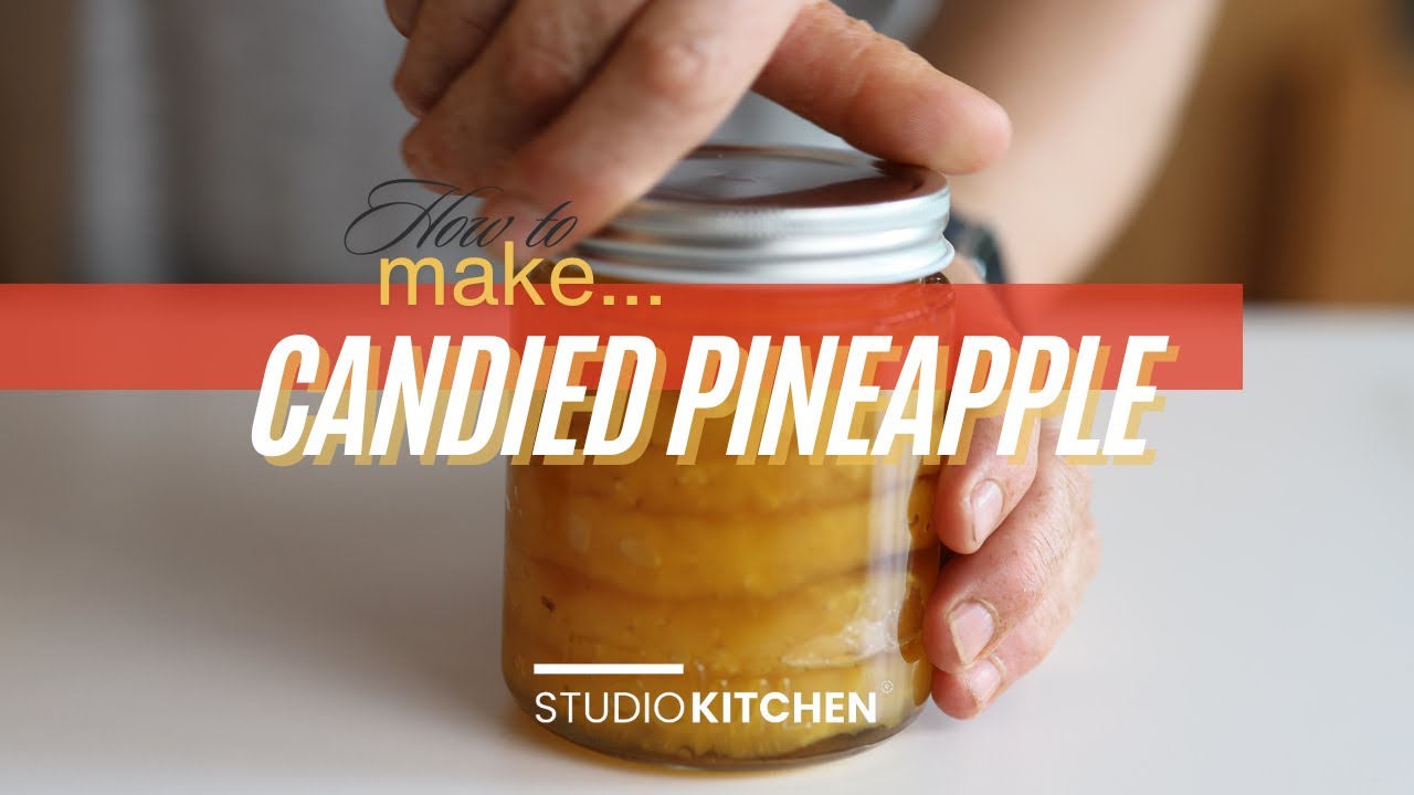 How to make the COOLEST Candied Pineapple | A Darren Purchese recipe