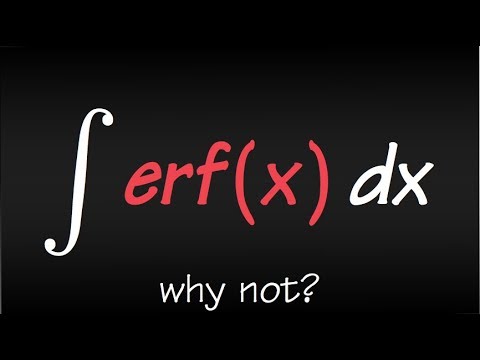 Integral of the Error Function