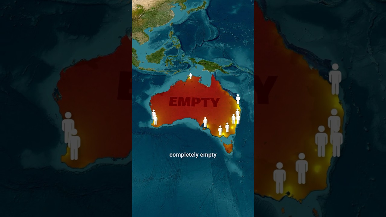 Why 95% of Australia is Empty 😱 Continent Where Nobody Lives 🇦🇺
