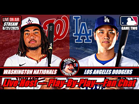 Los Angeles Dodgers vs Washington Nationals ⚾ MLB Baseball 🟢 LIVE STREAM MLB in 3D.