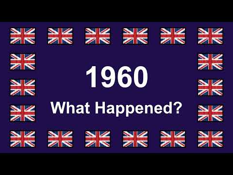 What Happened What Happened 1960 ? in English 🇬🇧 [HISTORY SUMMARIZED]