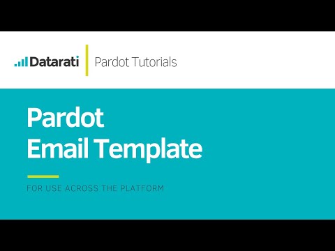 How to Build Pardot Email Templates
