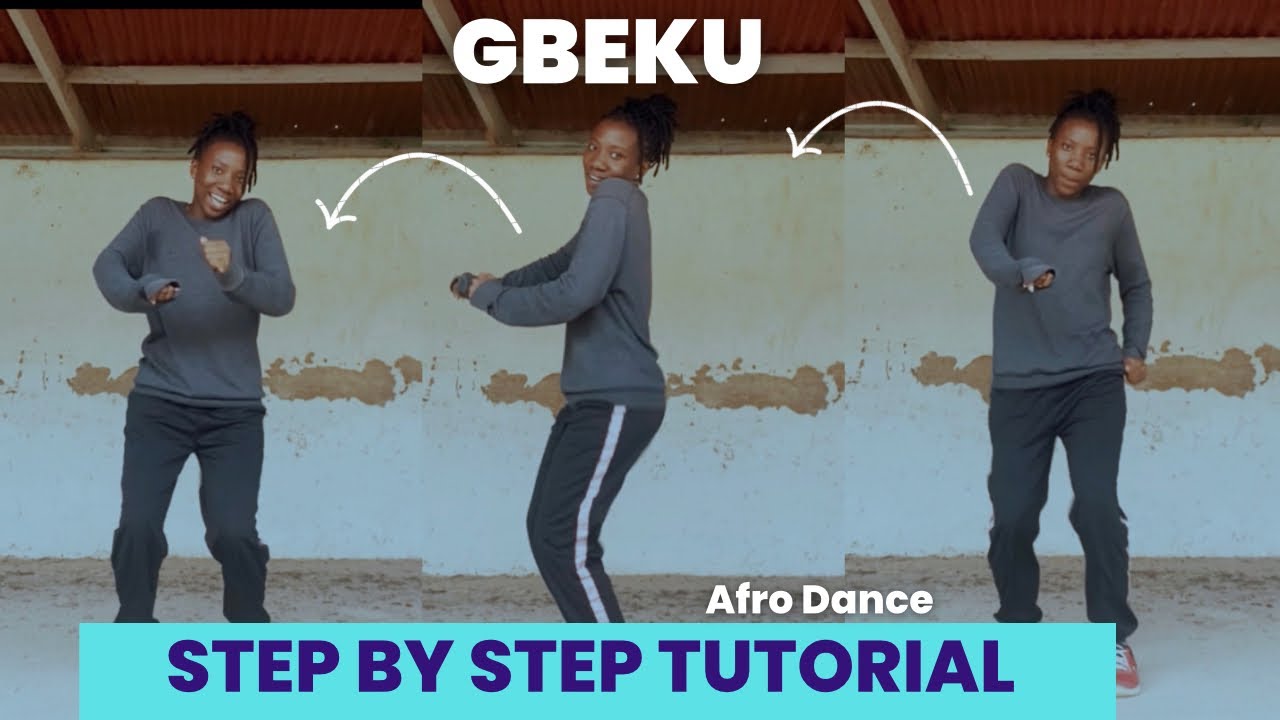 Gbeku EASY AFRO DANCE MOVE TUTORIAL | Beginner Level