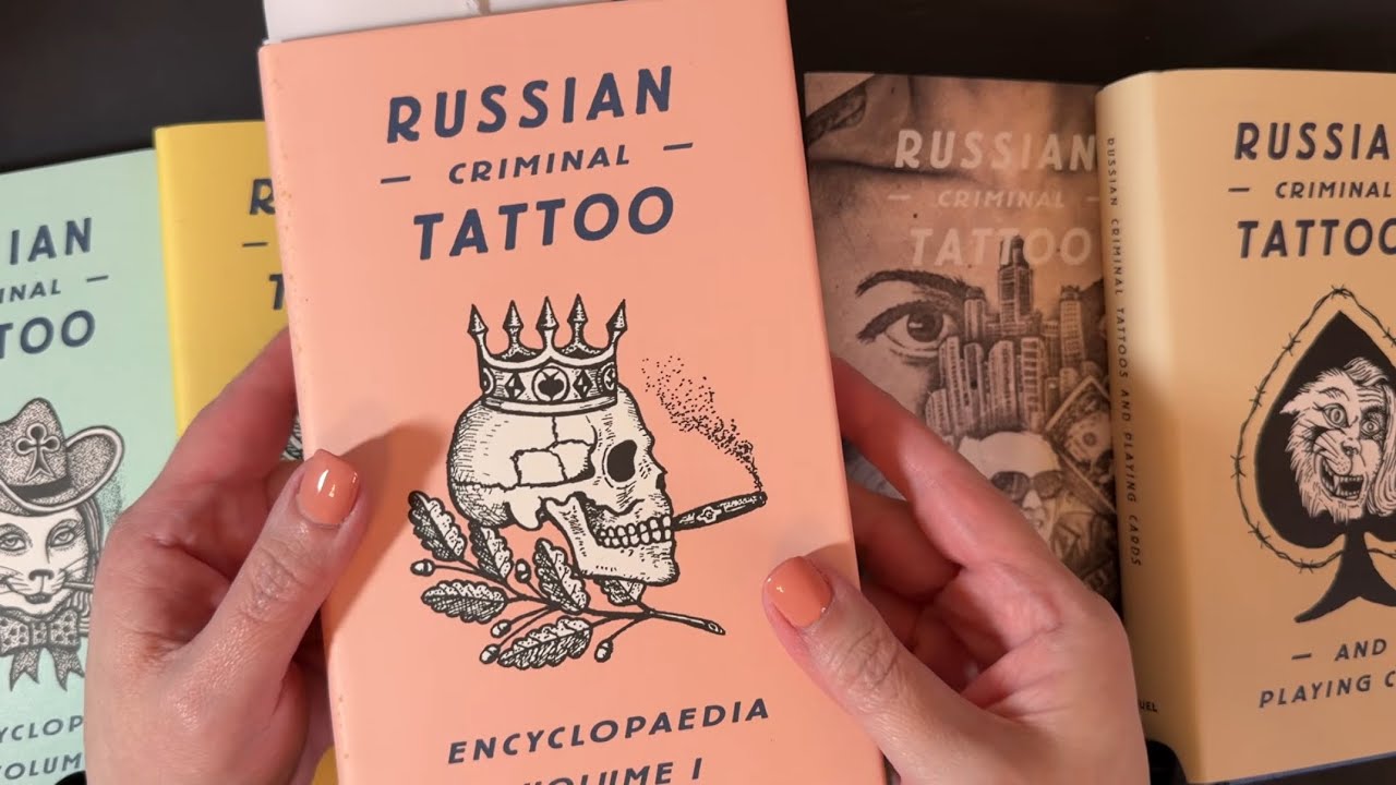 Unintentional ASMR: Russian Criminal Tattoo Encyclopedia Series of Books