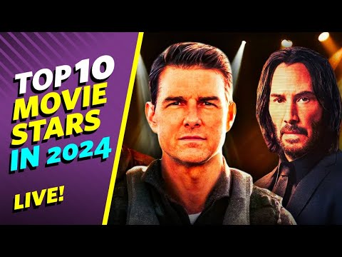 Top 10 Movie Stars In 2024 With @HackTheMovies - LIVE