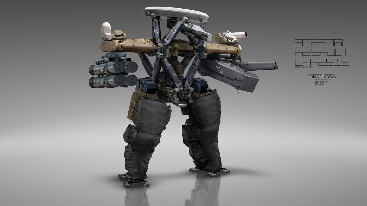Designing Sci-Fi Military Robotics