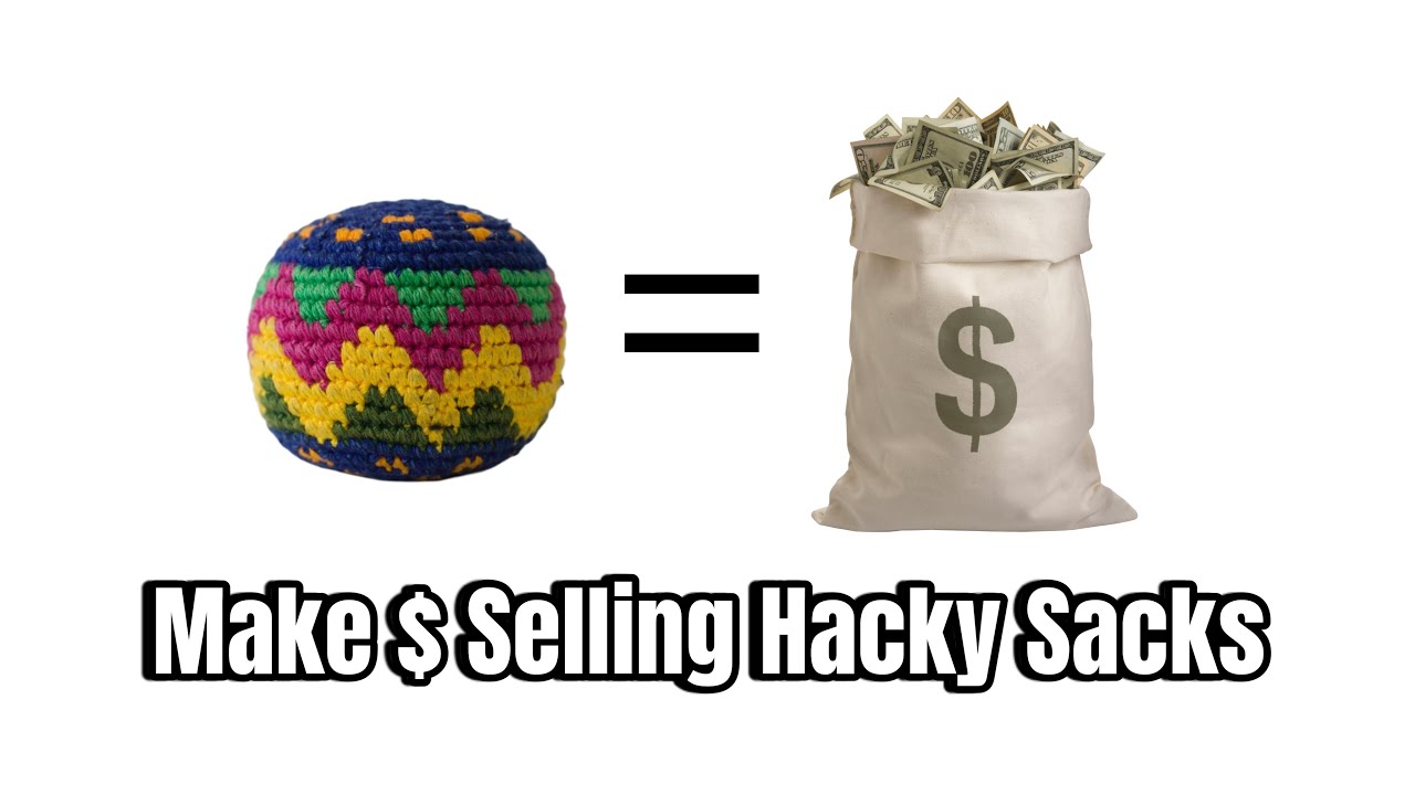 How to Make Money Selling Custom Hacky Sacks! #sidehustle #makemoney
