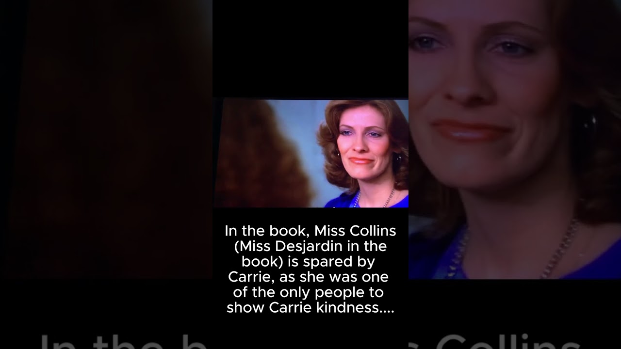 Carrie (1976) Miss Collins' Demise