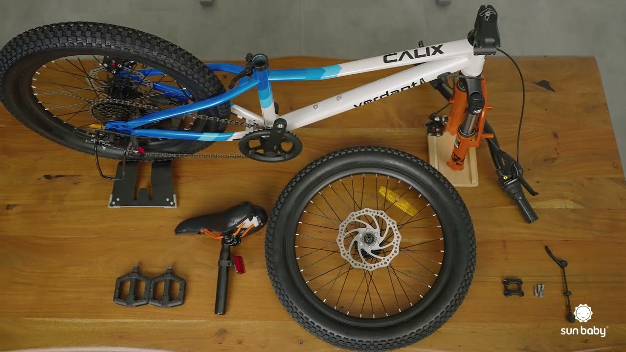Verdant Calix 20-Inch Boys' Bike for Ages 6 to 9 - Assembly manual