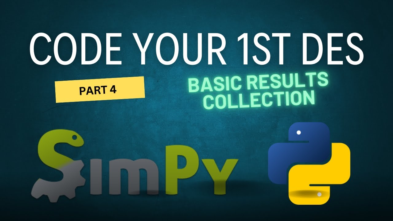 Simpy - results collection. | Build your first discrete-event simulation in python. Part 4.