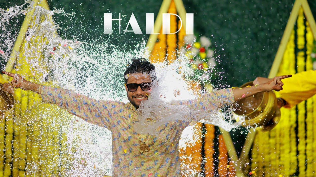 Jahnavi & Saikrishna Haldi Video