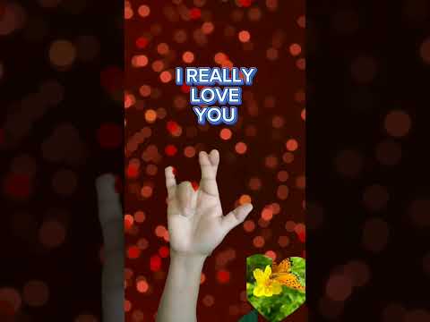 Hand Gesture Meaning #signlanguage #iloveyou #ireallyloveyou #ihateyou