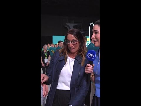 Hayley Lewis overcome with emotion