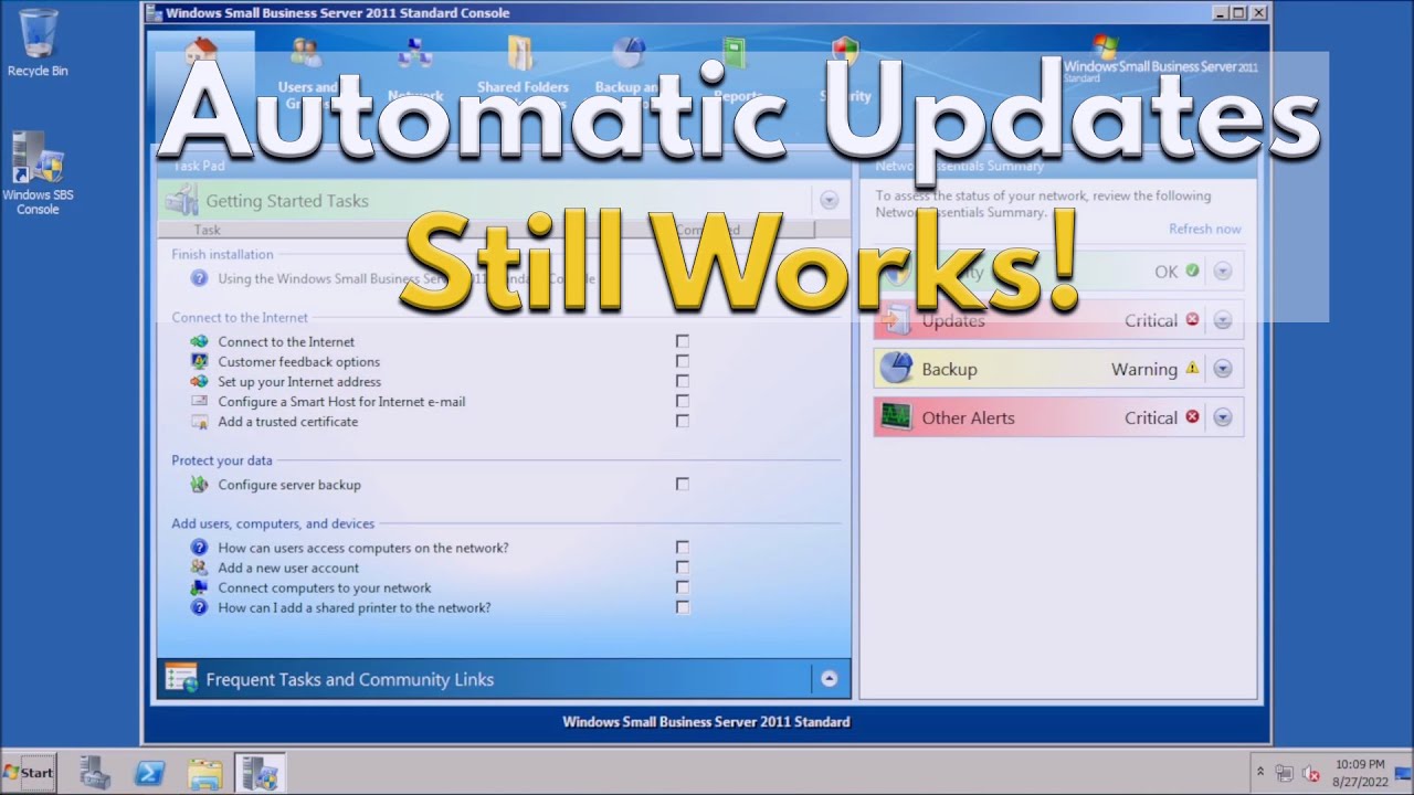 Windows Update on SBS 2011 Broken? Here's the EASY Fix