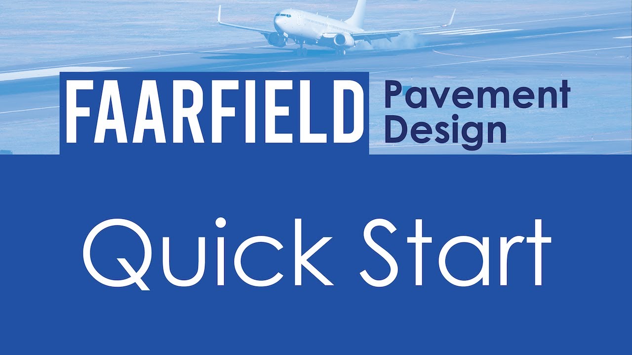 Quick Start Pavement Design