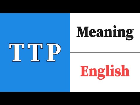 TTP Meaning #Engness