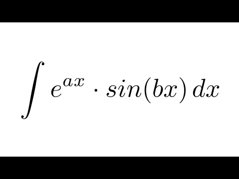 Integral of (e^ax)sin(bx) - Integrals ForYou