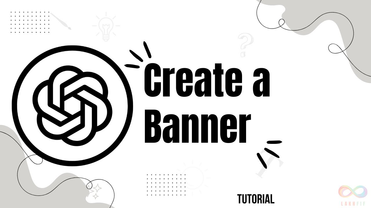 How to Create a Banner in ChatGPT AI Banner Design Tutorial for Web Social Media
