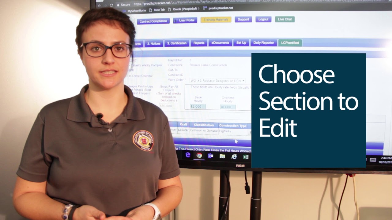 Denver LCPtracker: Fixing Payroll Error