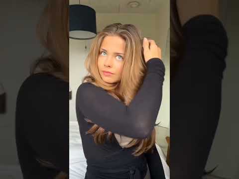 The Secret to Silky, Glossy Hair! β¨ | Gisou Honey Infused Hair Oil Review & Tutorial