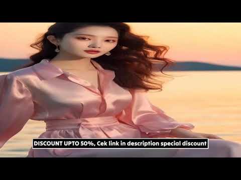 Satin Shirt Dress Spring Summer 2024 Elegant Seaside Resort Stunning V-neck Shirt Mini High-end Ligh