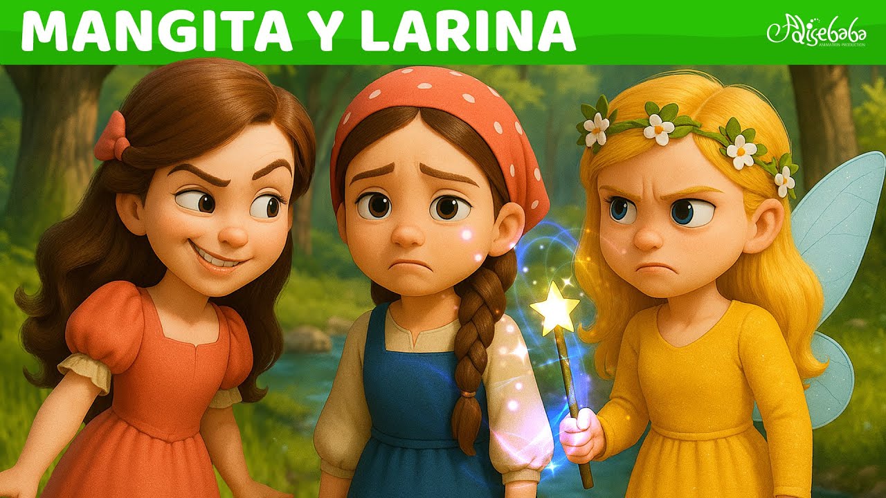 Mangita y Larina: Cuento Mágico sobre ✨💚 Cuentos infantiles para dormir en Español