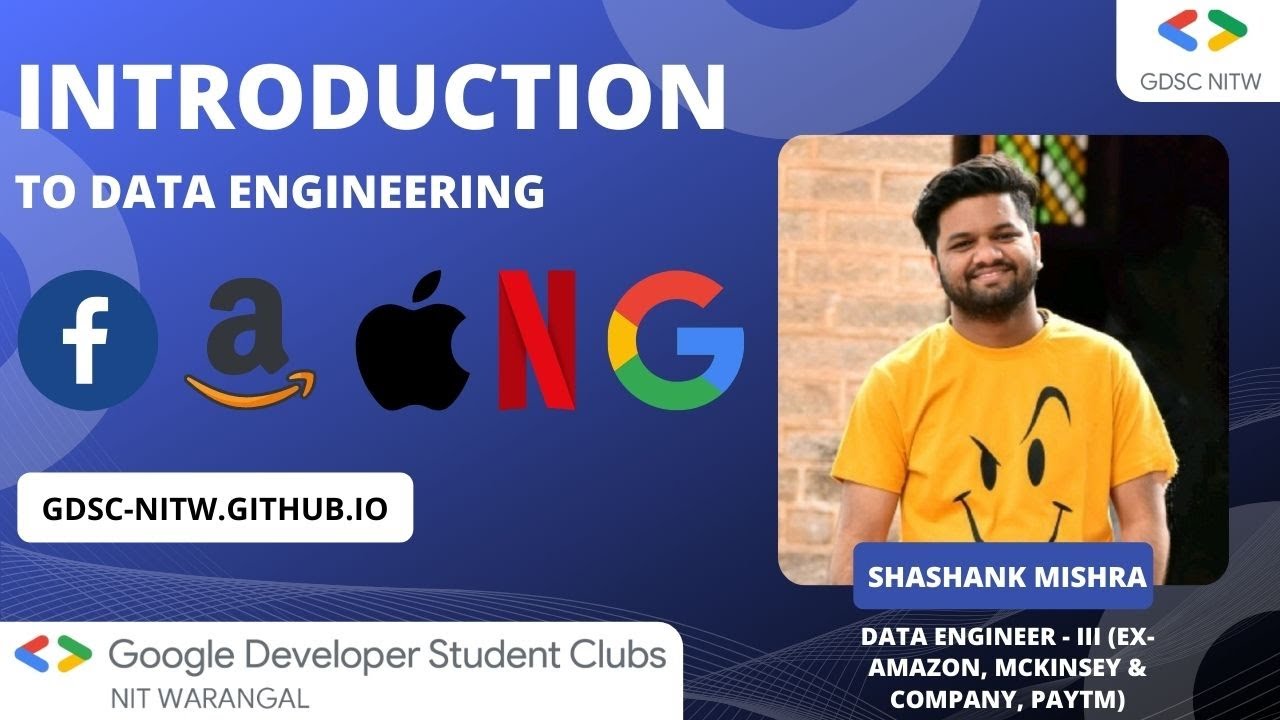 Introduction to Data Engineering | Shashank Mishra