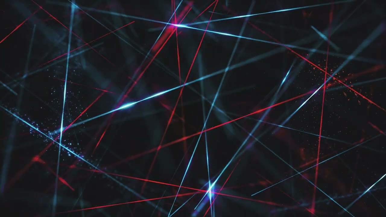 Exploding Neon Lasers Motion Background | Screensaver | Loop