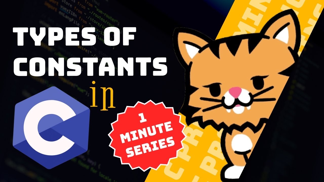 C Programming Constants Made Easy: Learn with Fun Real-Life Examples!