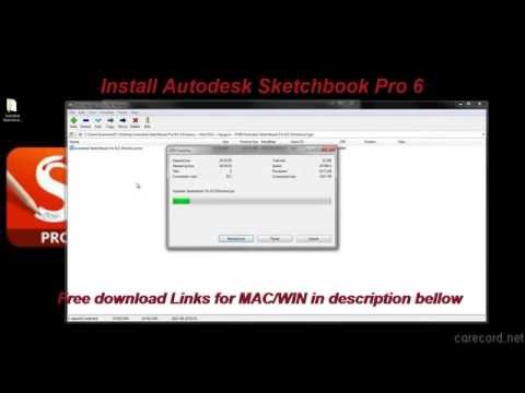Download & install Autodesk Sketchbook Pro 6 for free [MAC/WIN]