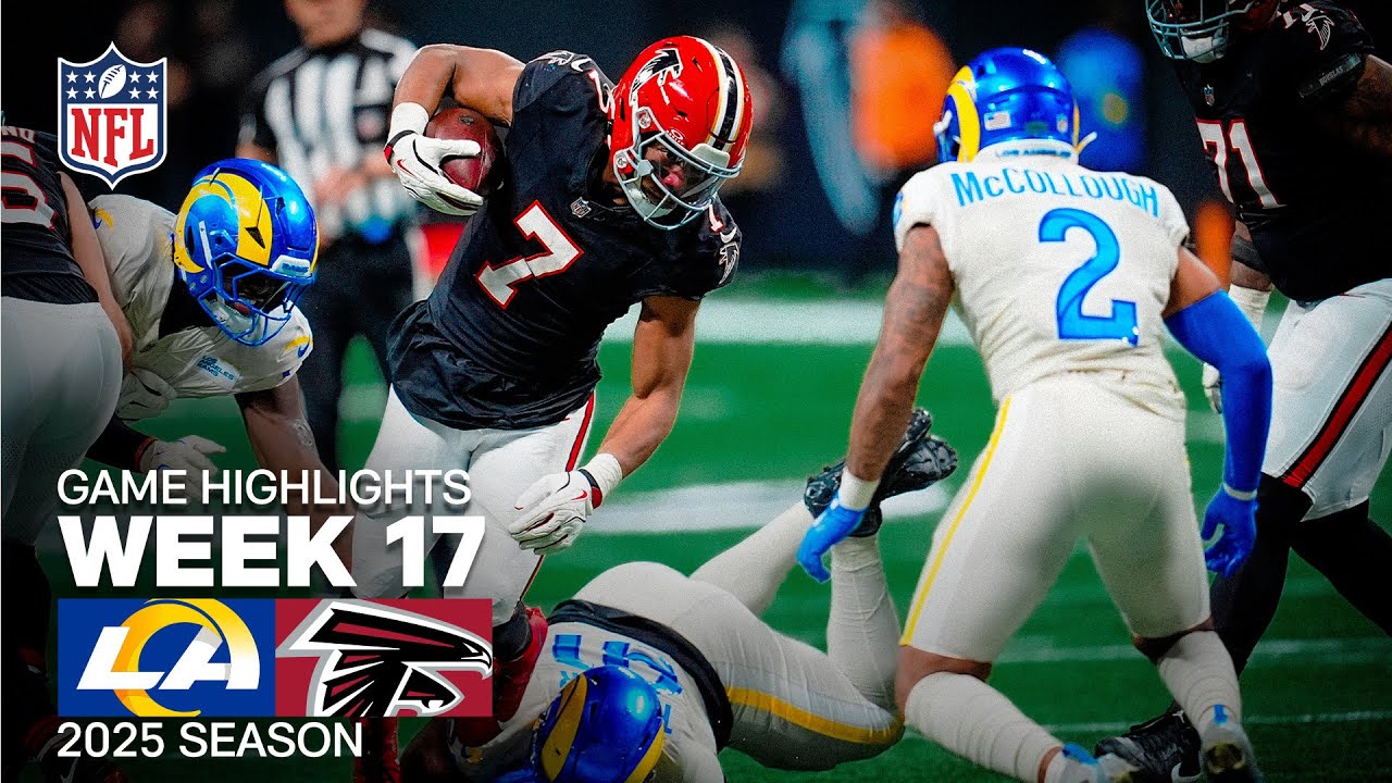 Los Angeles Rams vs Atlanta Falcons Game Highlights | 2025 NFL Season Week 17