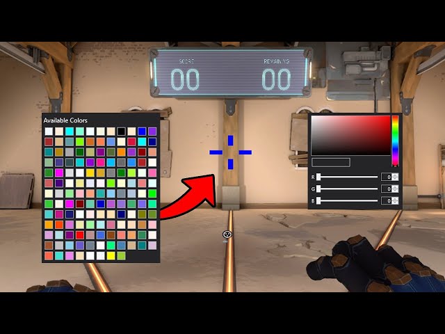 Valorant reportedly introducing custom crosshair colors in future updates