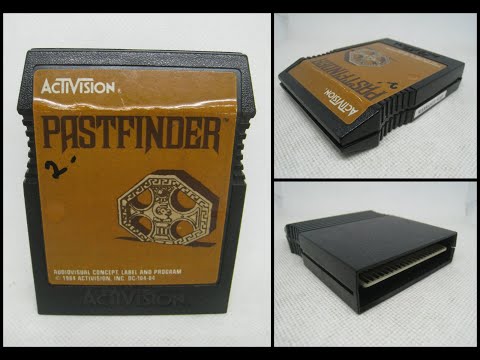Vintage Commodore 64 Video Game Cartridge - Pastfinder (Activision 1984)