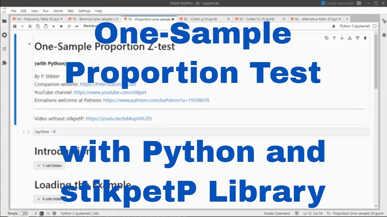 Python - One-Sample Proportion Test with stikpetP