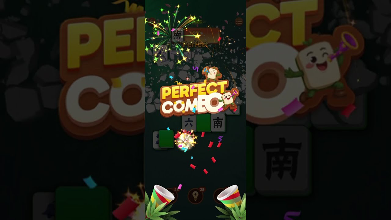 Vita Mahjong, level 50: perfect combo