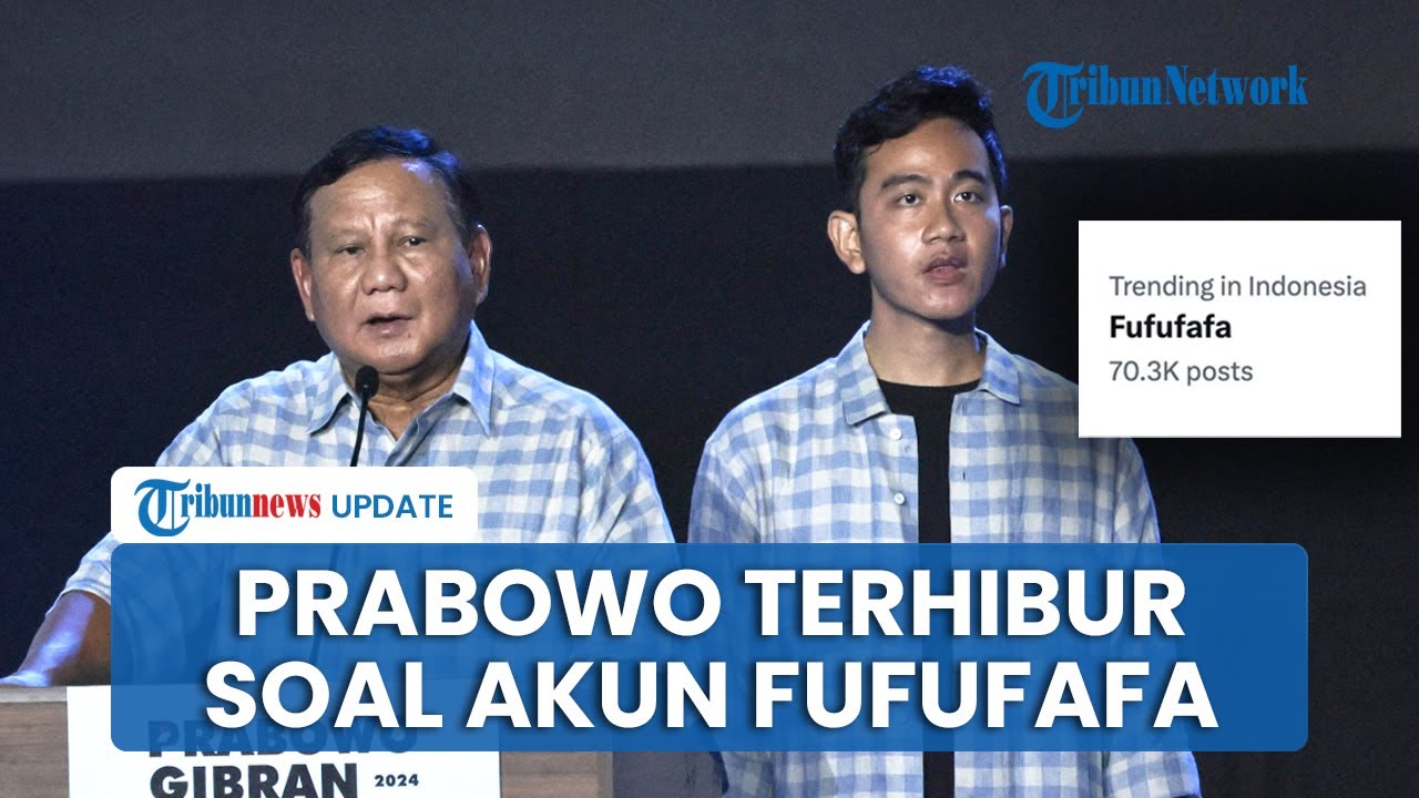 Prabowo 'Terkekeh' soal Akun Fufufafa Bernarasi Menghinanya, TKN: Jadi ...