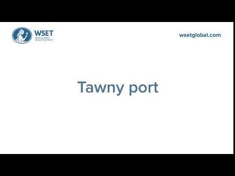 How to say it: Tawny port