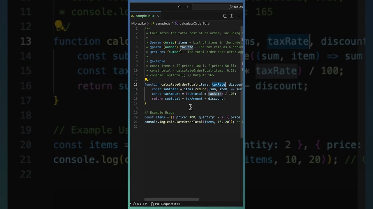 Fix Outdated Code Docs in Seconds with GitHub Copilot! #githubcopilot