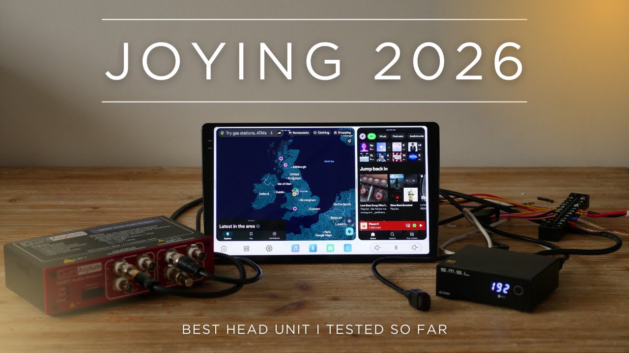 Joying 2026 head unit is the best one I have measured so far