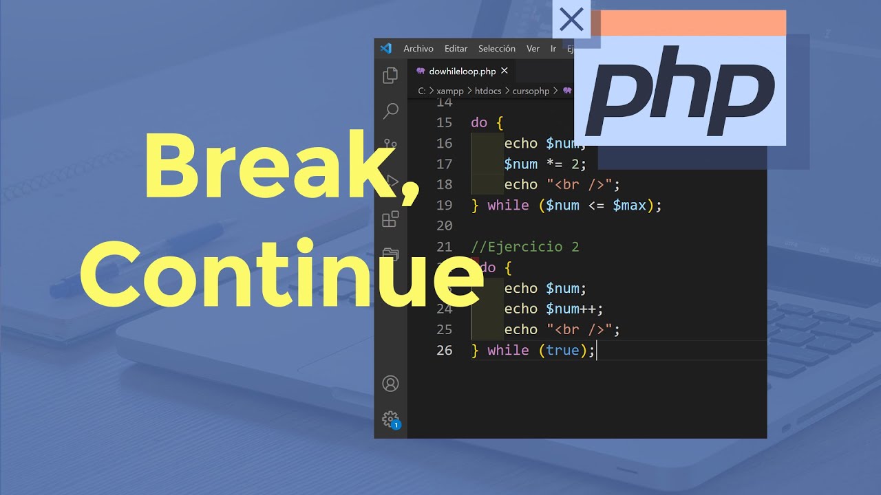 🆕 PHP Break Continue - Php Video Tutorial Video popular