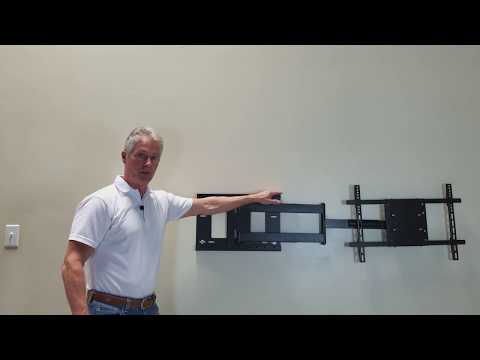 Overview of the WMW-DualStud40 Wall Mount for 32" to 70" LCD TVs