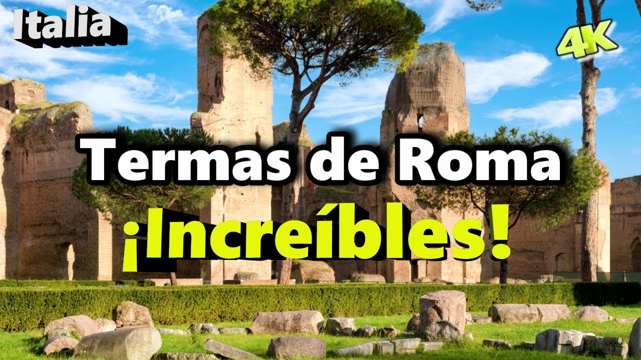 ROMA 🌊 Explorando las Termas de Caracalla y Diocleciano | Guía Documental