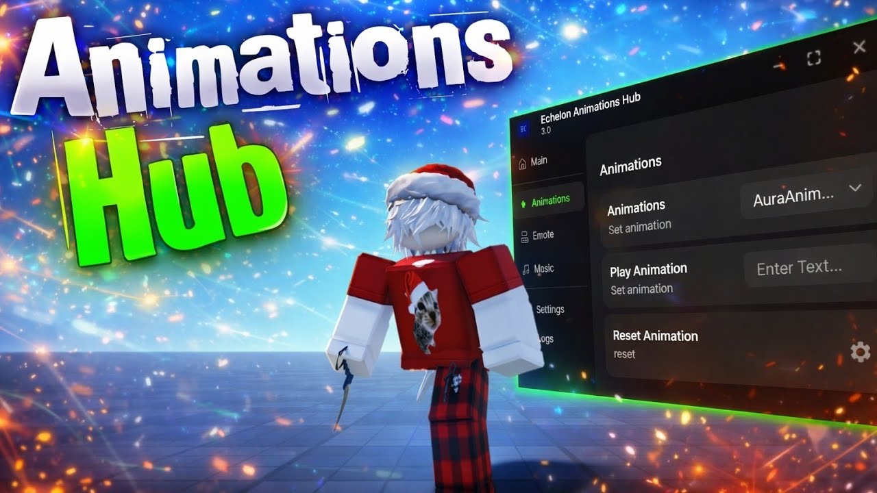Roblox FE Animations Script | All Animations